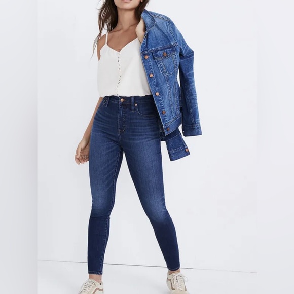 Madewell | Jeans | Madewell Petite Curvy Highrise Skinny Jeans In Danny ...